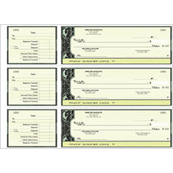 3-Per-Page Business Check - Currency | Sam's Club Checks