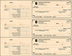 Desk Business Checks - Antique | Sam's Club Checks